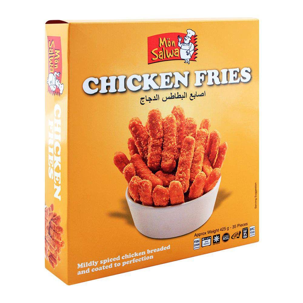 MonSalwa Chicken Fries, 35 Pieces, 425g – HMH MART