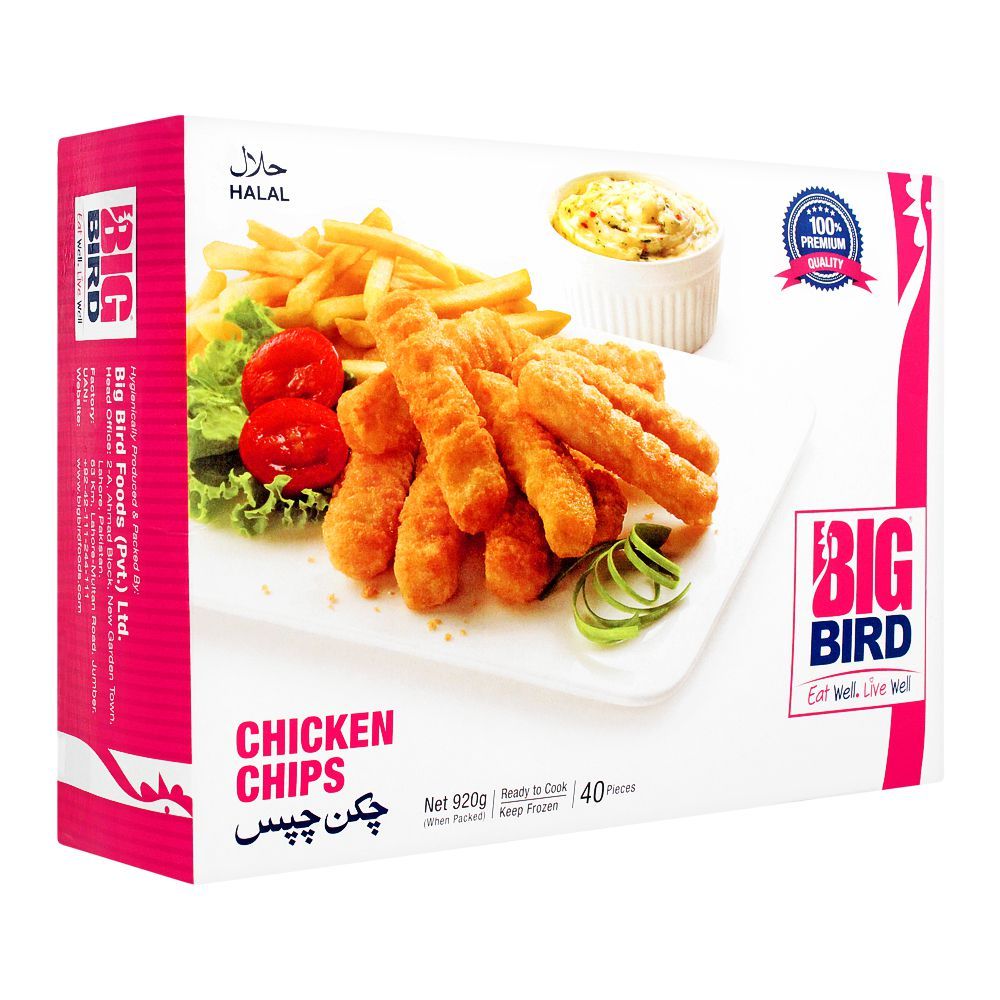 Big Bird Chicken Chips, 40 Pieces, 920g – HMH MART