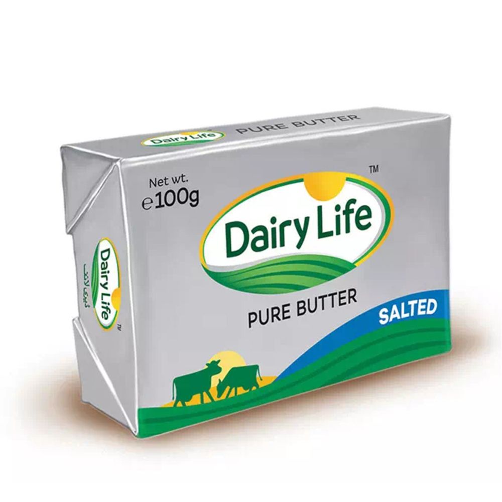 Dairy Life Salted Pure Butter, 100g – HMH MART