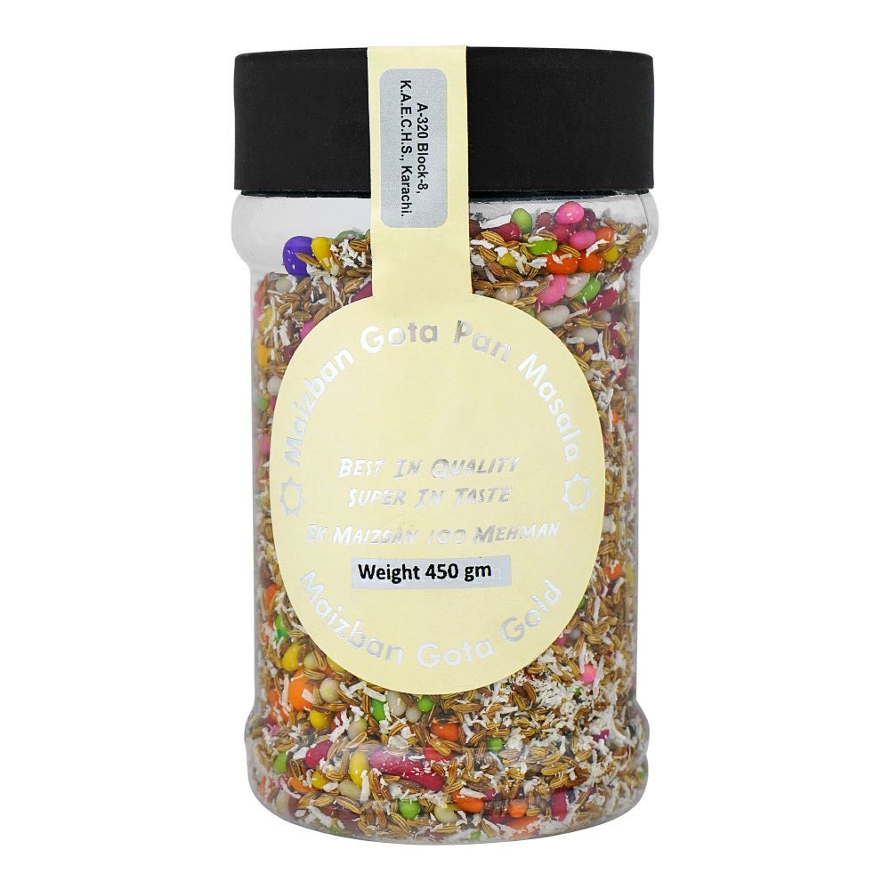 Maizban Gota Gold Coconut Powder Pan Masala, Jar, 450g – HMH MART