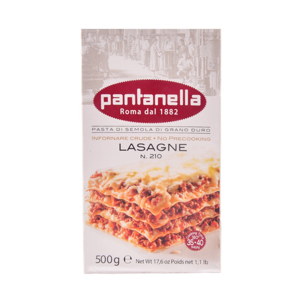 PANTANELLA PASTA LASAGNE 210 500 GM – HMH MART